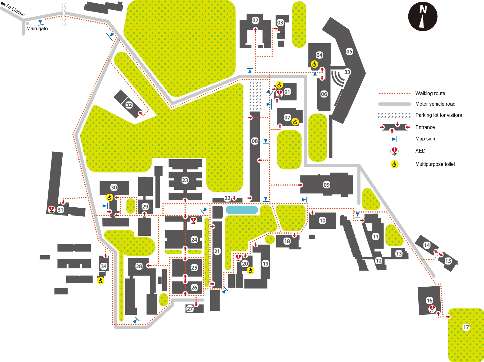 Campus map｜About us｜Explore AUA｜Aichi University of the Arts